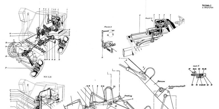 A 068/1/101 Mobilkran -bagger T174 Beschreibung und Nutzung – Weimar Werk